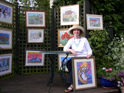 Portrait Artist and Silk Painter